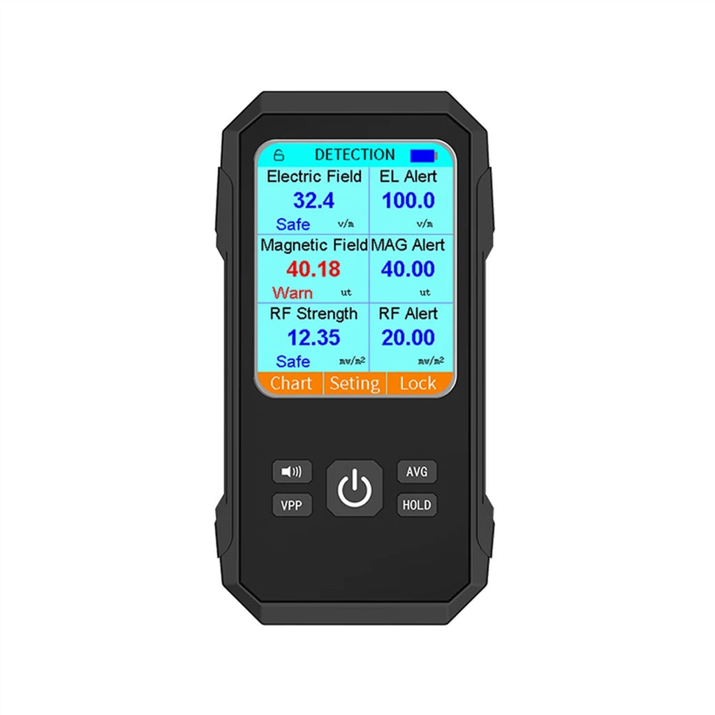 Digital 3-in-1 EMF Meter & Radiation Detector – MCOOH